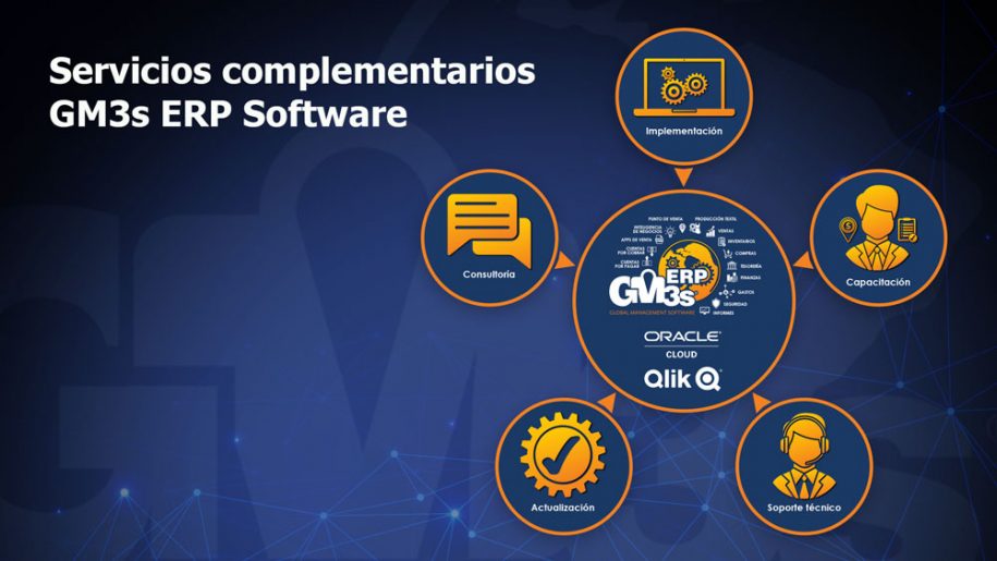 Conoce los 5 servicios complementarios del sistema GM3s ERP Software - GM3s México
