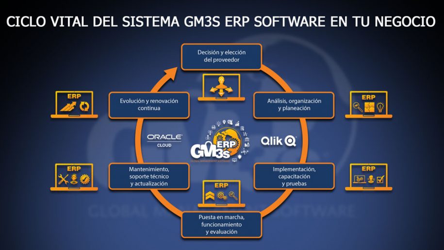 Visualiza el ciclo vital del sistema ERP en tu negocio - GM3s México
